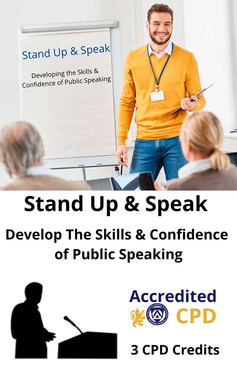 Stand Up & Speak - UKCPD