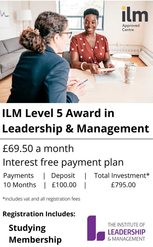 ILM Level 5 Diploma in Effective Coaching and Mentoring - UKCPD